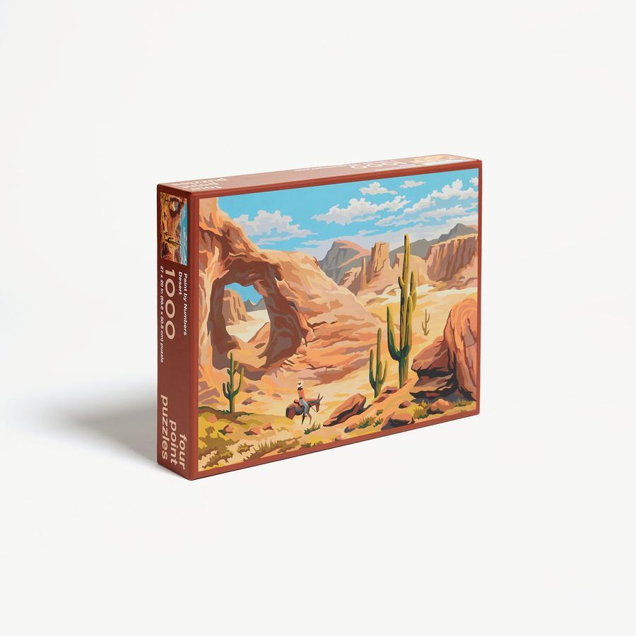 【FOUR POINT】Paint by Numbers – Desert 1000 Piece Jigsaw