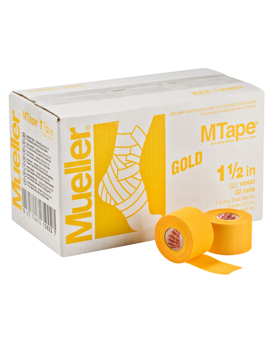 Mueller M Tape 金黃色運動貼布(硬tape)