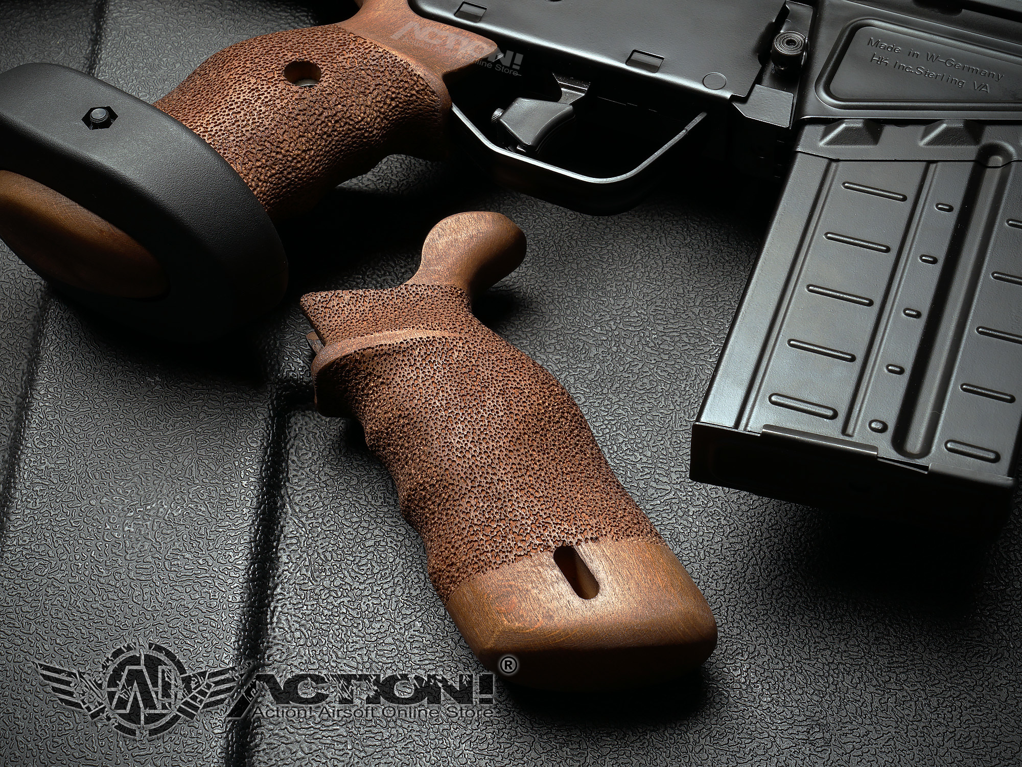 TASK FORCE - PSG-1 HK樣式 實木握把 (VFC/Umarex PSG-1 GBB專用)