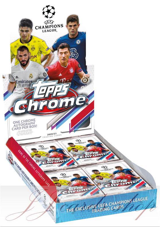 2020-21 Topps Chrome UEFA Champions League Soccer 歐冠盃 足