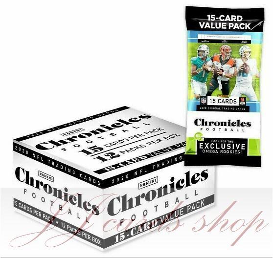 NFL 2020 Panini Chronicles FAT PACK Football Retail 美國零