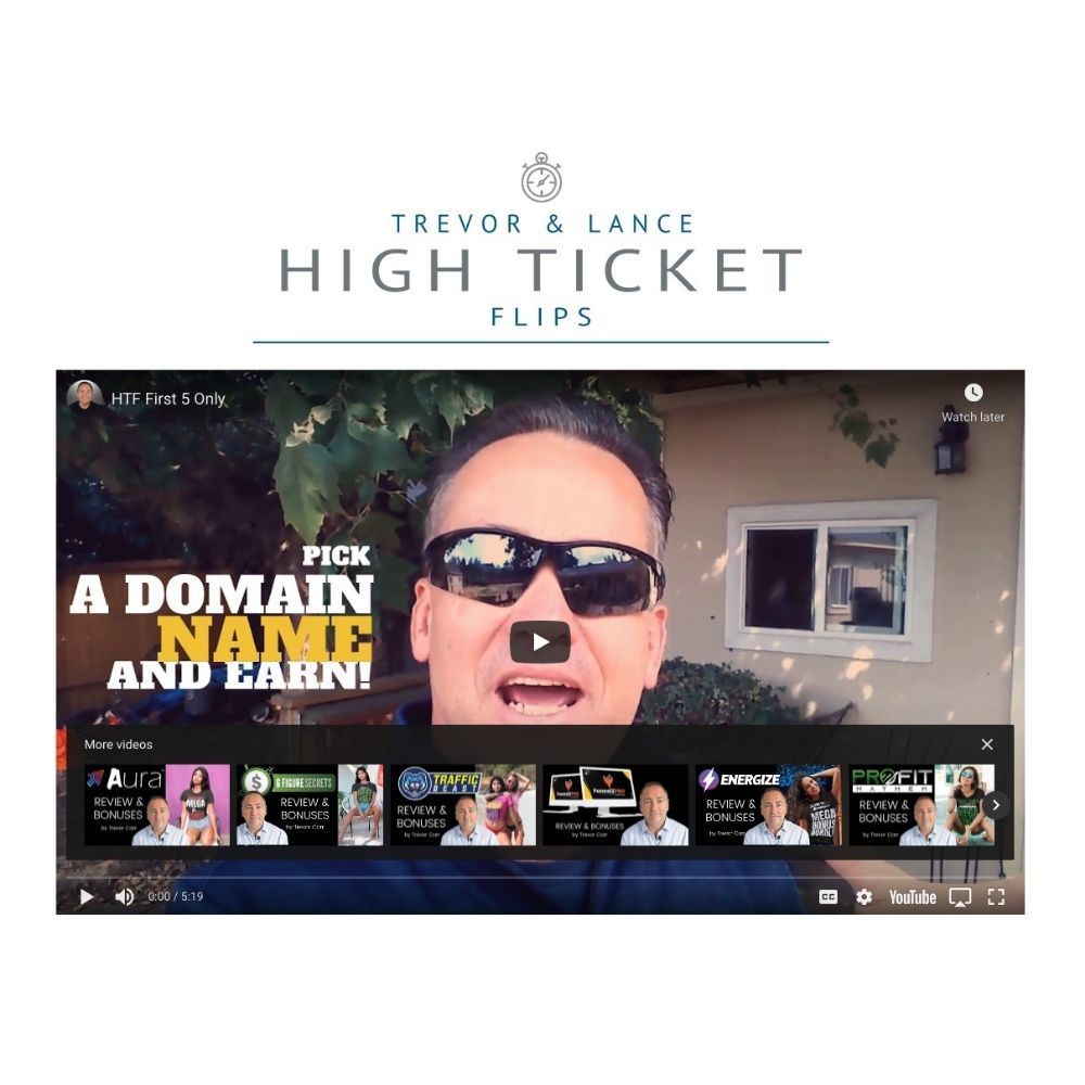 High Ticket Flips by Trevor & Lance