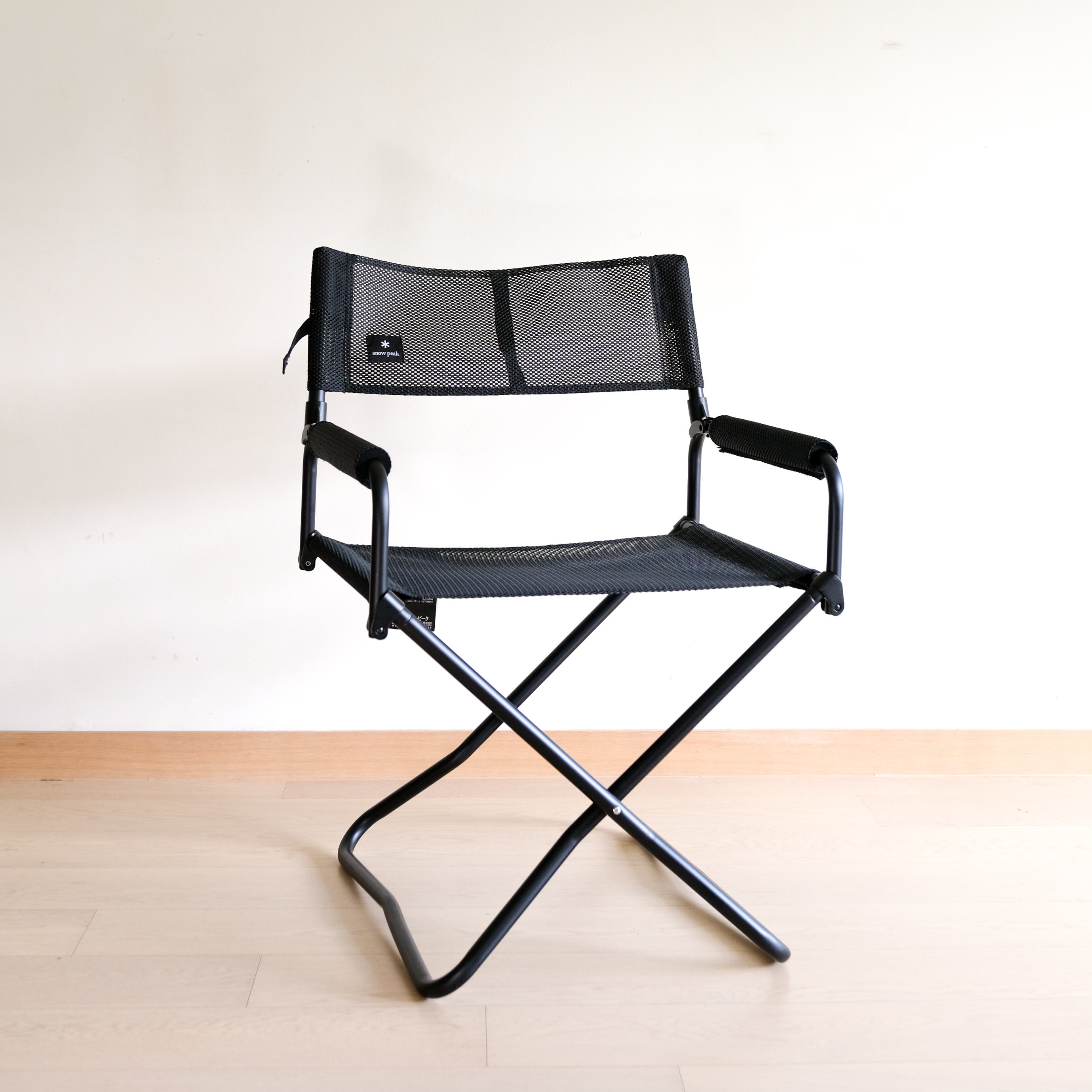 Snow Peak Mesh Folding Chair LV-077MBK