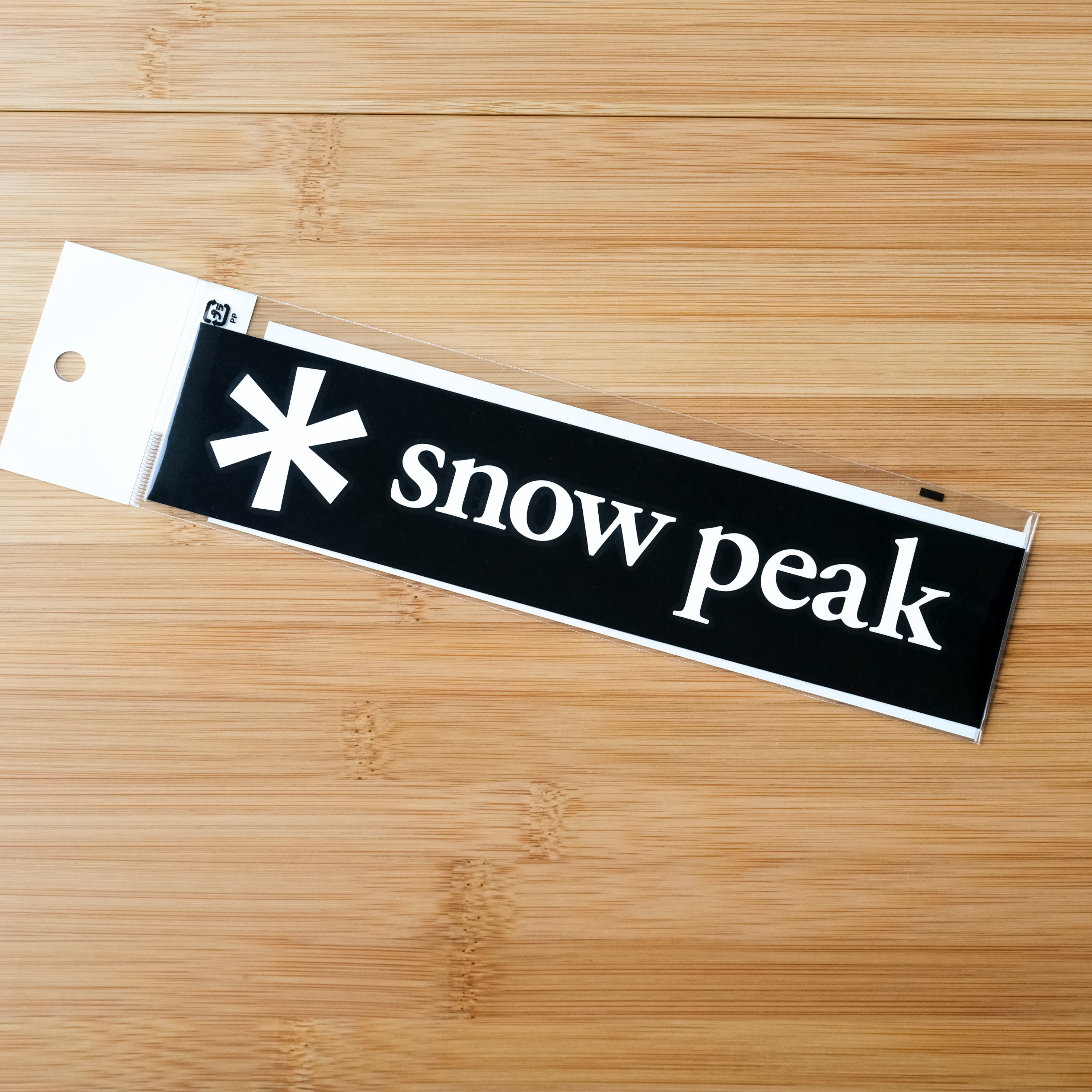 Snow Peak Logo Sticker Asterisk S