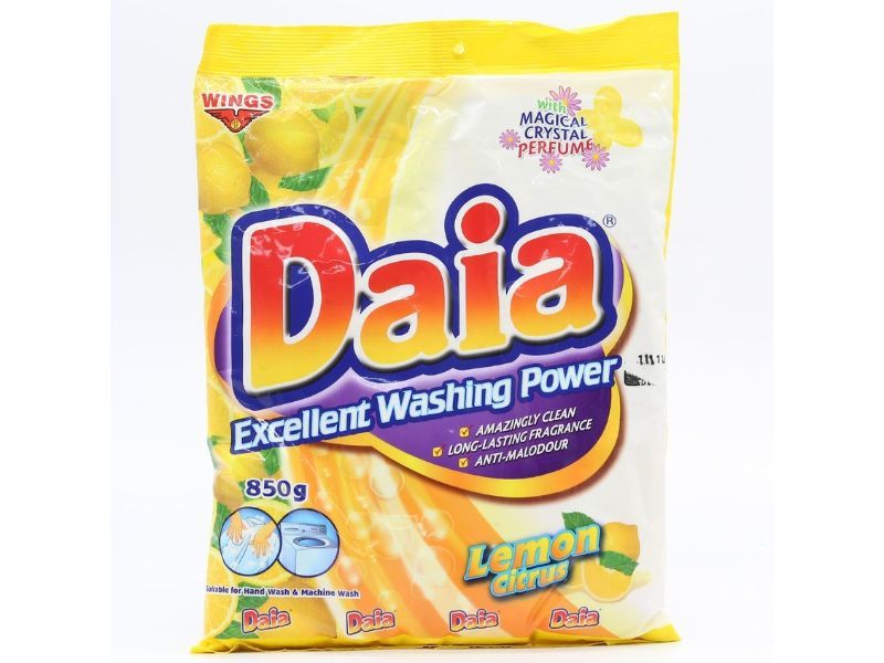 Daia Powder Detergent 850gm - Lemon