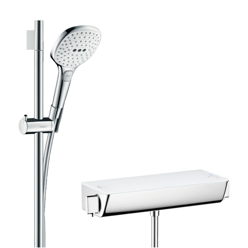 hansgrohe Tablet Select恆溫淋浴龍頭組升降組 27039