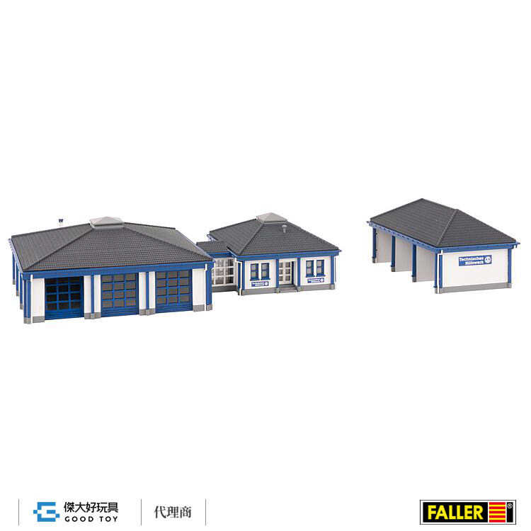 Faller 222222 (N) THW 辦公所與車輛大廳