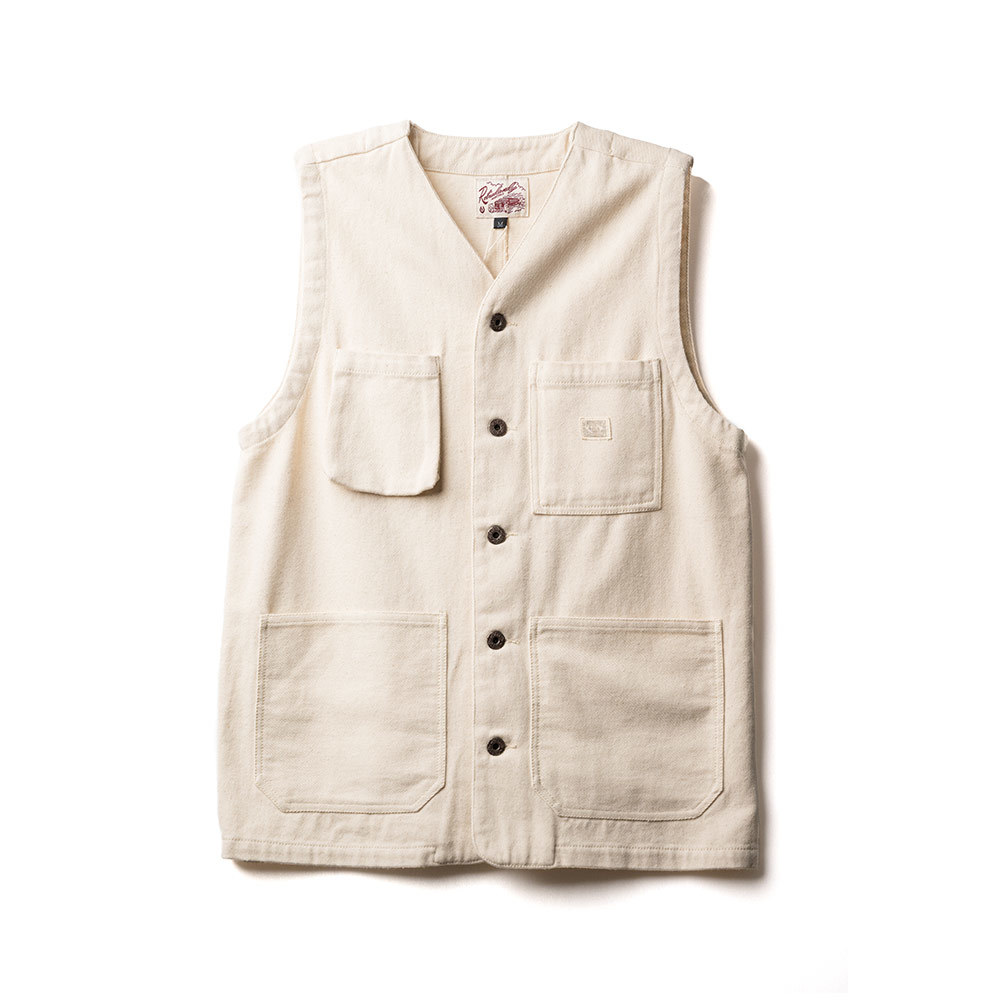 Hickory Work Vest - Beige