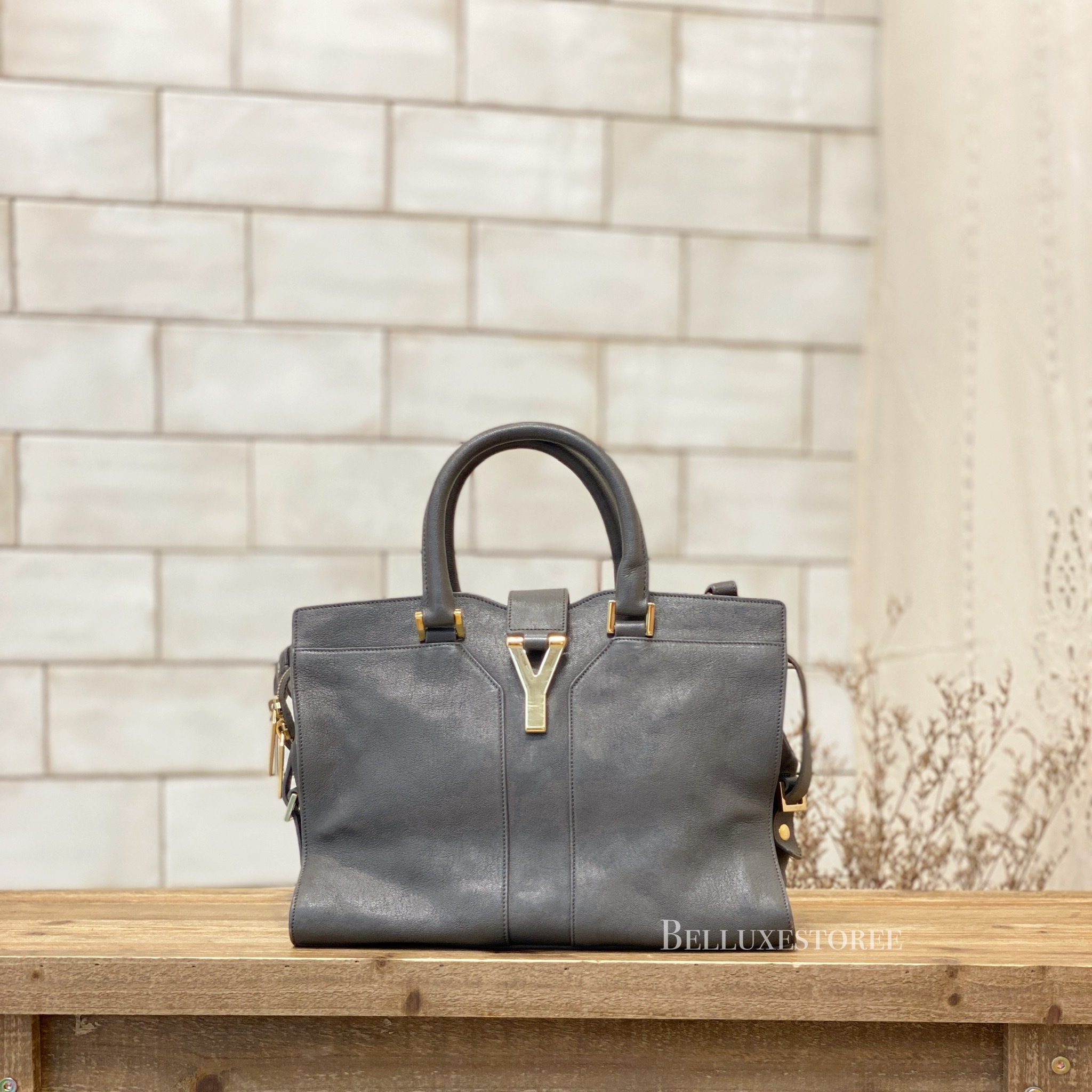 YSL tote grey