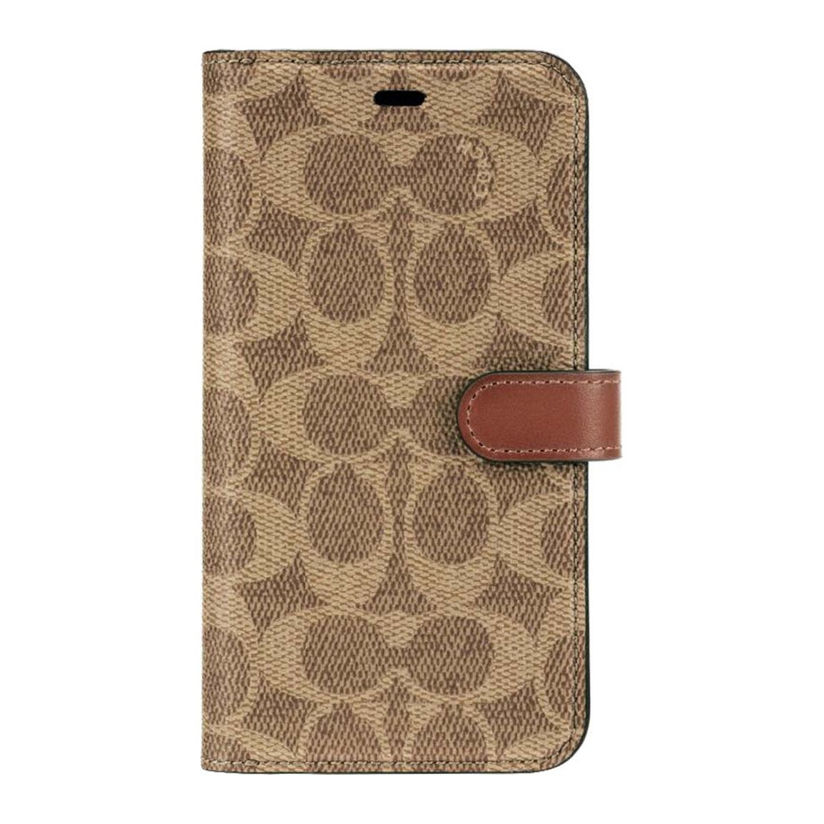 Coach Folio Case for iPhone 12 Pro Max - Signature C Kh