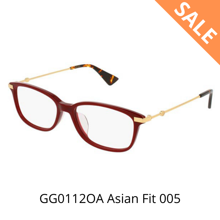 【☀️限時優惠 - 低至4折】Gucci GG0112OA Asian Fit 005 眼鏡架