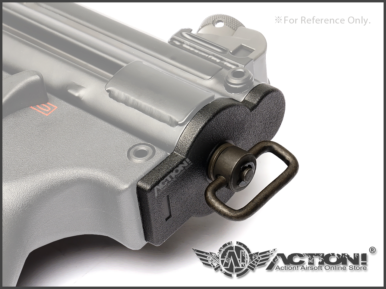 VFC - MP5 GBB原廠零件《MP5K 背帶環 尾蓋 /轉接座 (MP5K /PDW適用)》