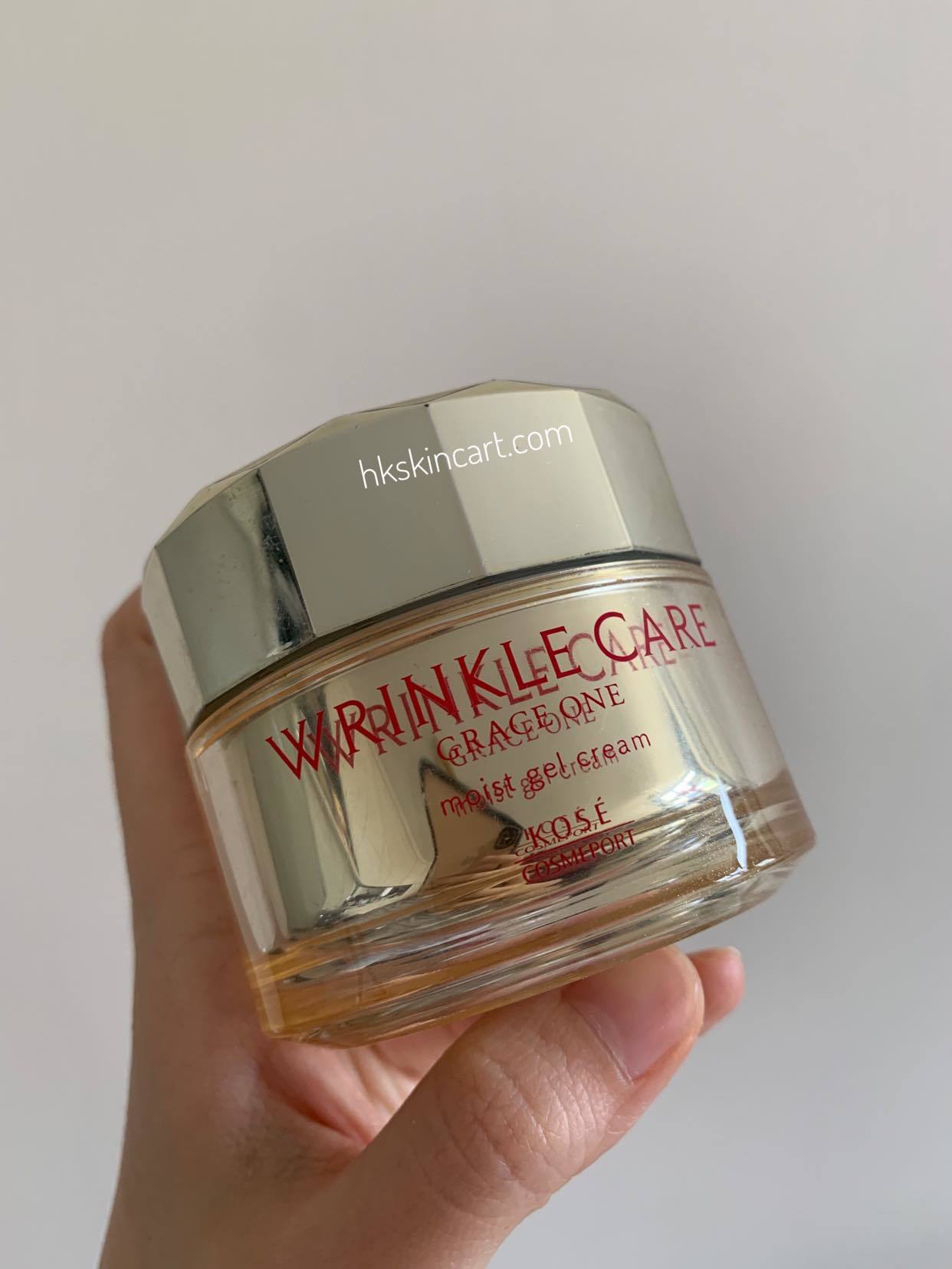 KOSE GRACE ONE Wrinkle Care 去皺保濕啫喱霜｜日本代購｜香港｜3件包速遞