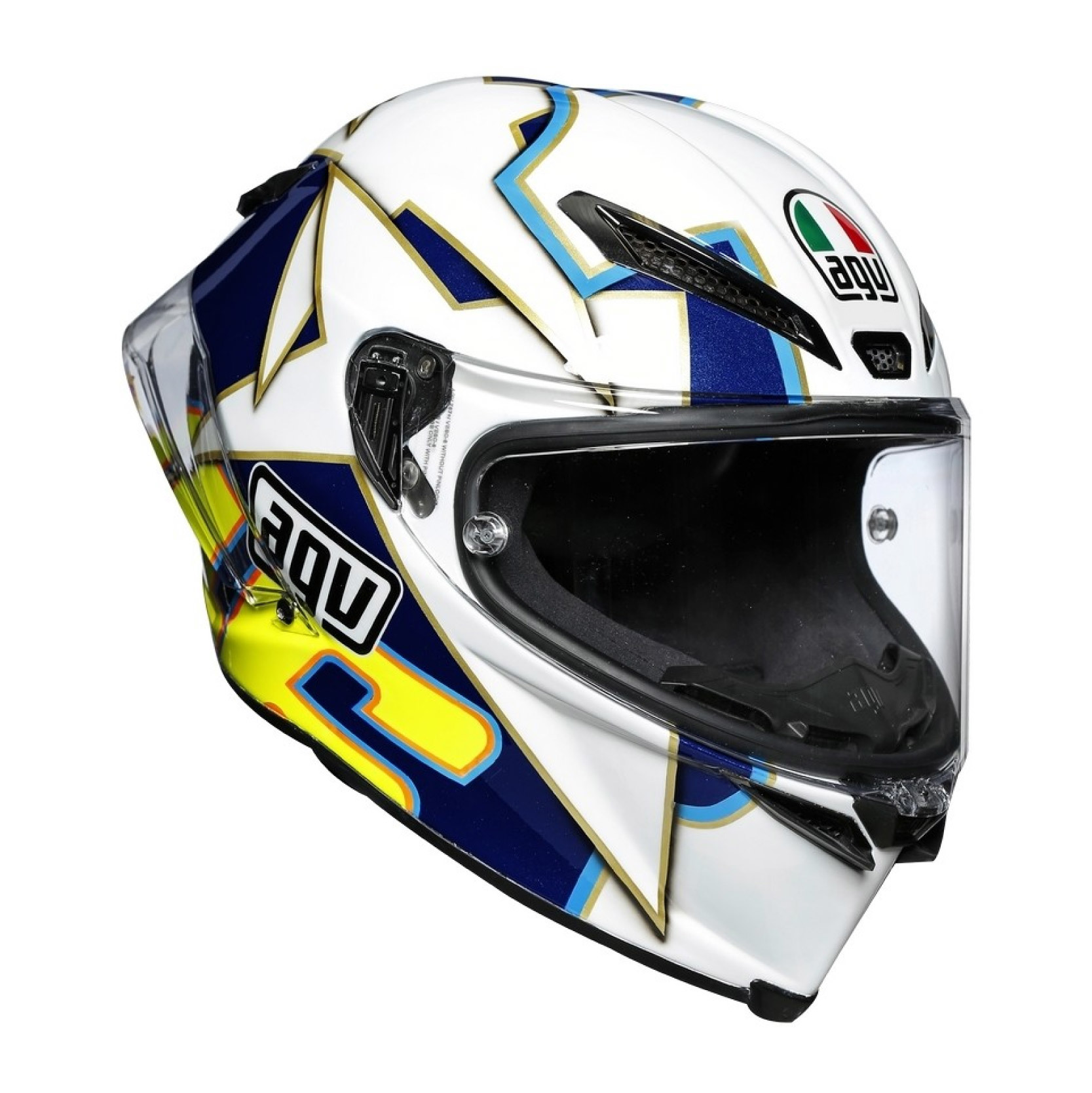 安信騎士|AGV PISTA GP RR Rossi World Title 2003 頂級 碳纖維 復刻