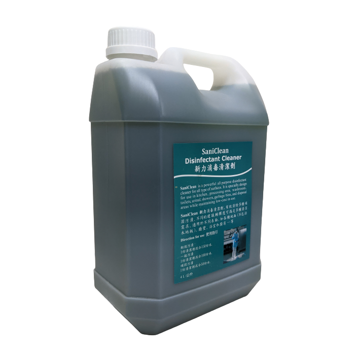 Sani Clean 新力消毒清潔劑 消毒綠水 (4公升)