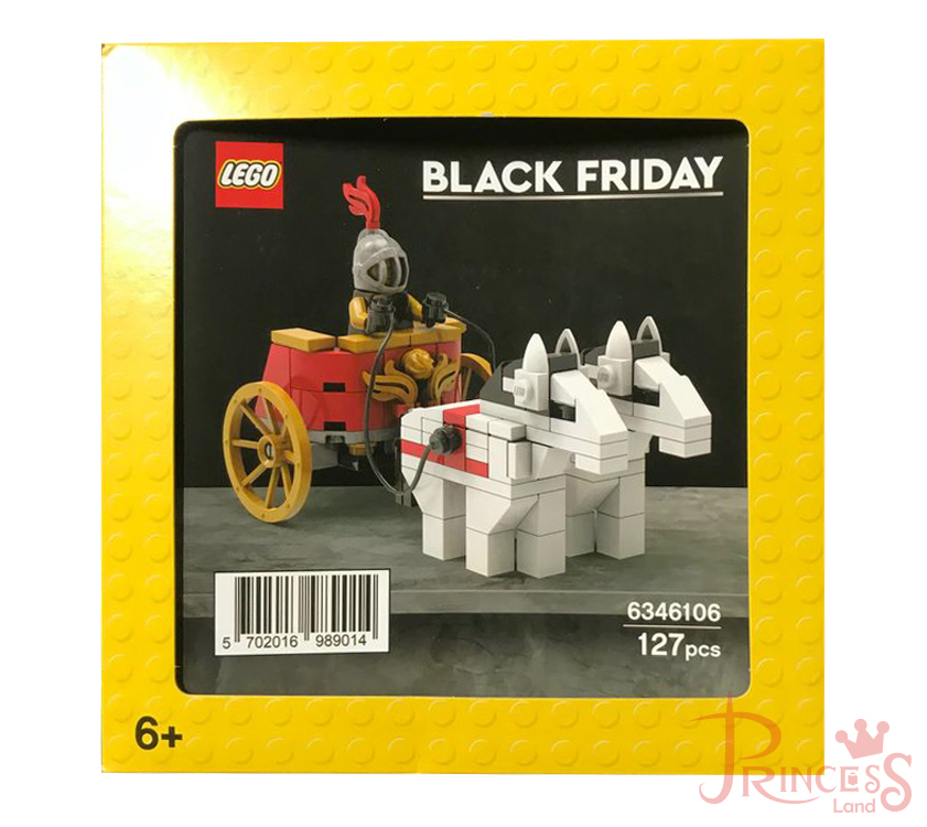 公主樂糕殿 LEGO 樂高 6346106 VIP 限定 羅馬戰車 特殊小黃盒 現貨 全新未拆