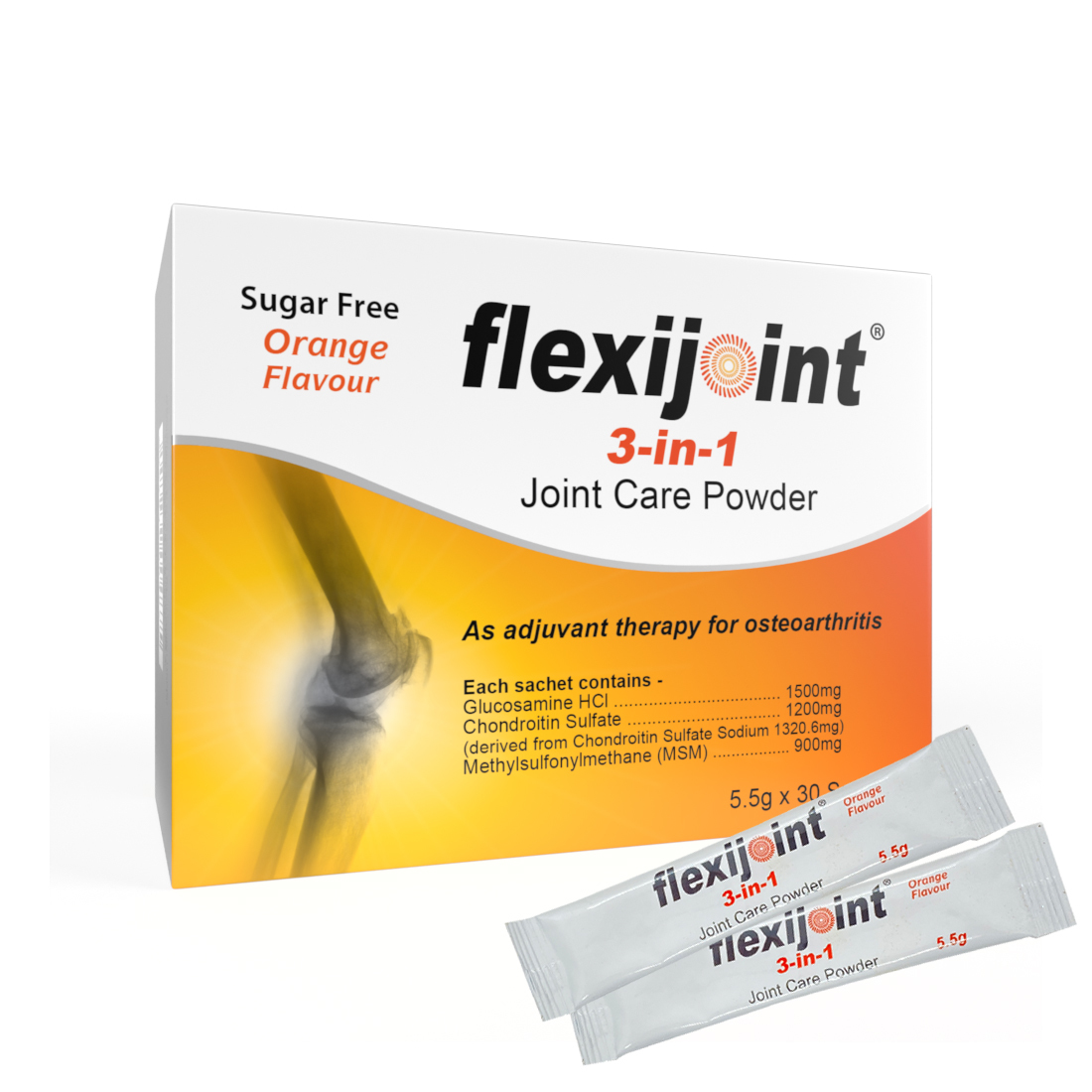 flexijoint 護絡胺三合一關節營養沖包 5.5g x 30包