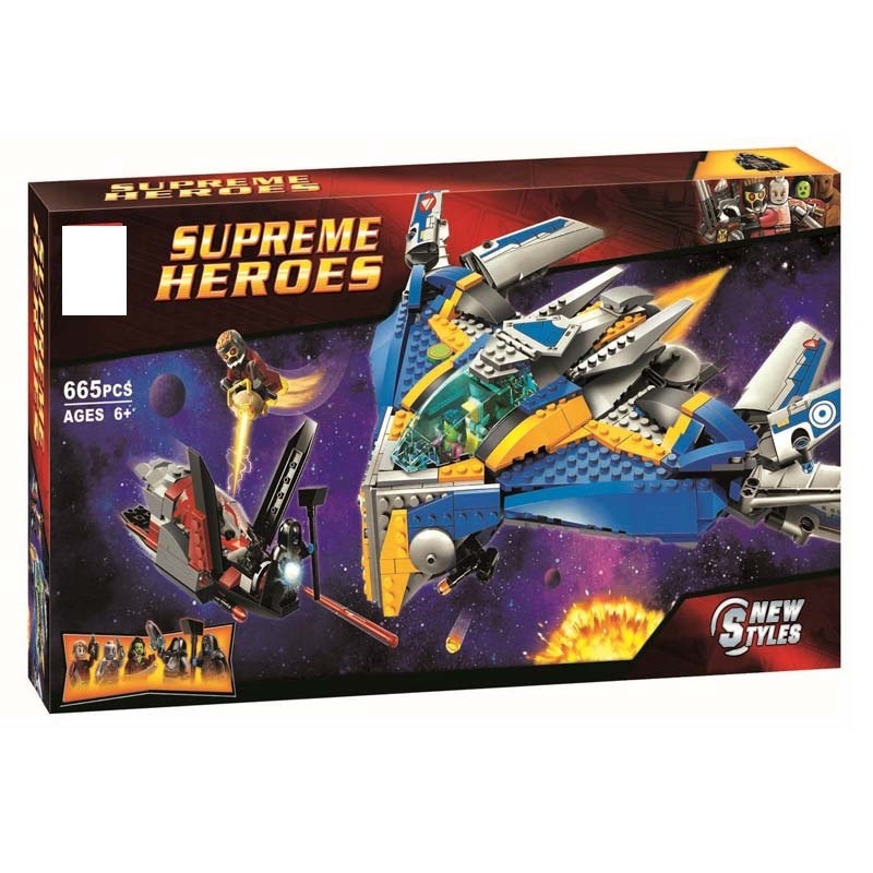 The Milano Spaceship Rescue Set Fit Lego