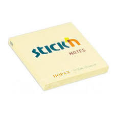 Hopax Stick'n 3” x 3” 黃色Post-it Memo便條紙 #21007Y