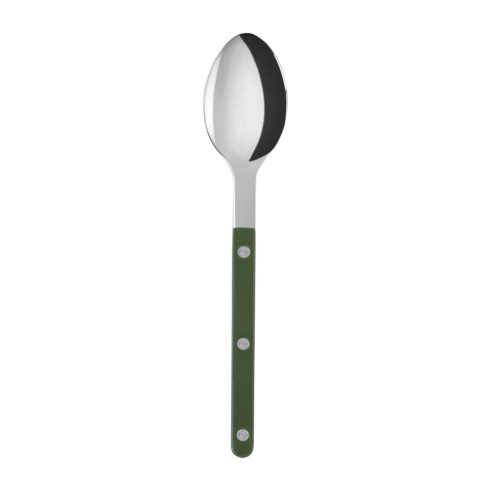 SABRE | Bistrot Shiny Color Green Soup spoon