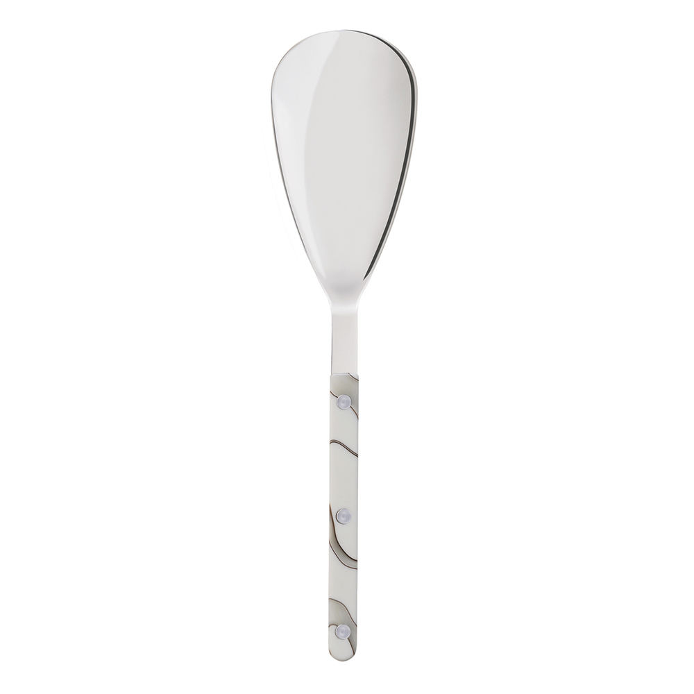 SABRE | Bistrot Shiny Dune Ivory Rice spoon