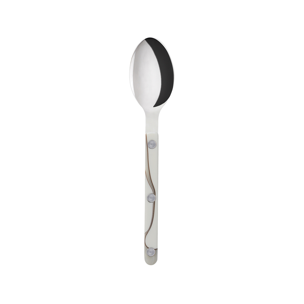 SABRE | Bistrot Shiny Dune Ivory Tea spoon