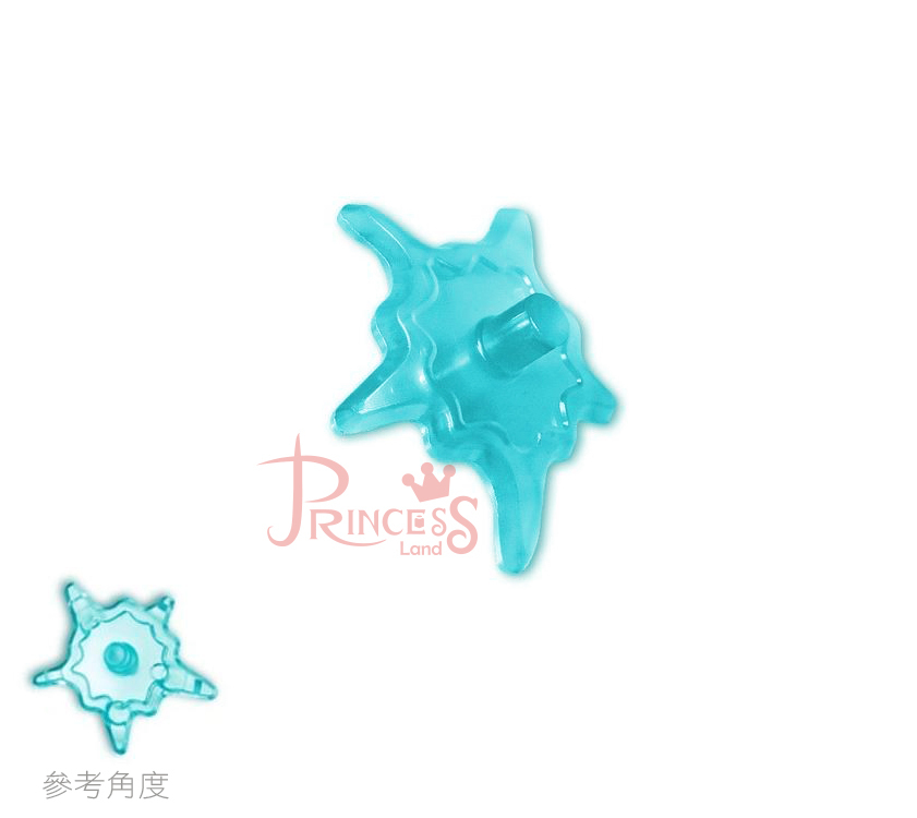 公主樂糕殿 LEGO 樂高 超級英雄 氣功 能量 武器 透明淺藍 35032