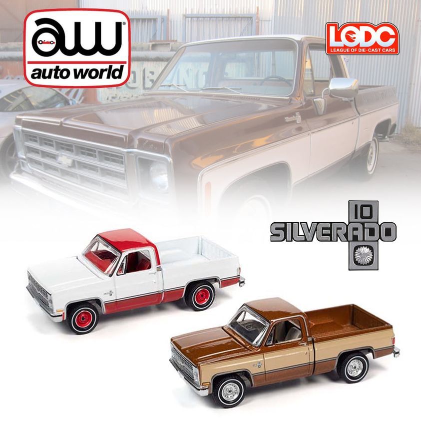 Auto World Premium Series 1981 Chevy Silverado 10 Picku