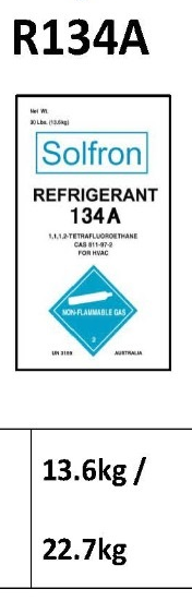 Solfron 雪種 R134A