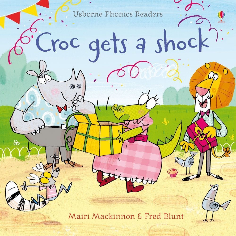 Phonics Readers: Croc gets a shock