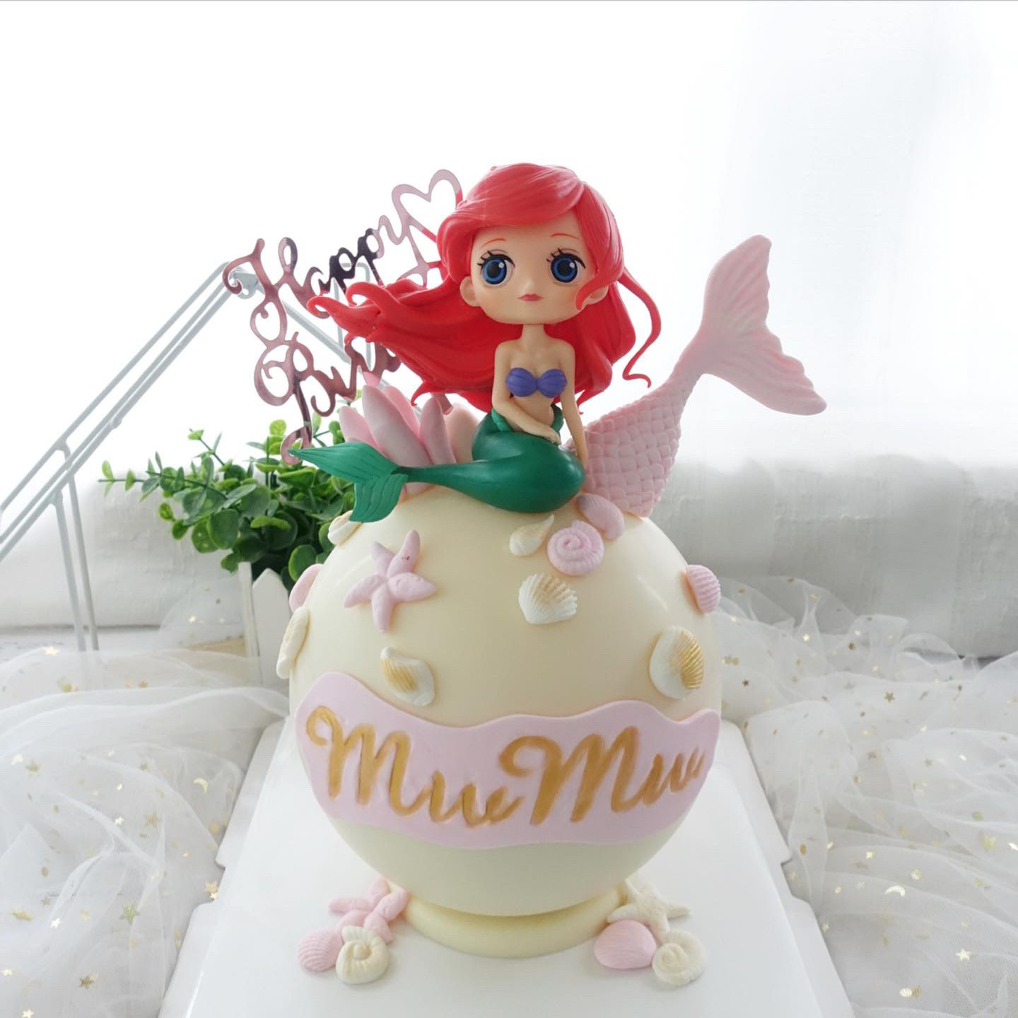 Ariel Bombshell Cake