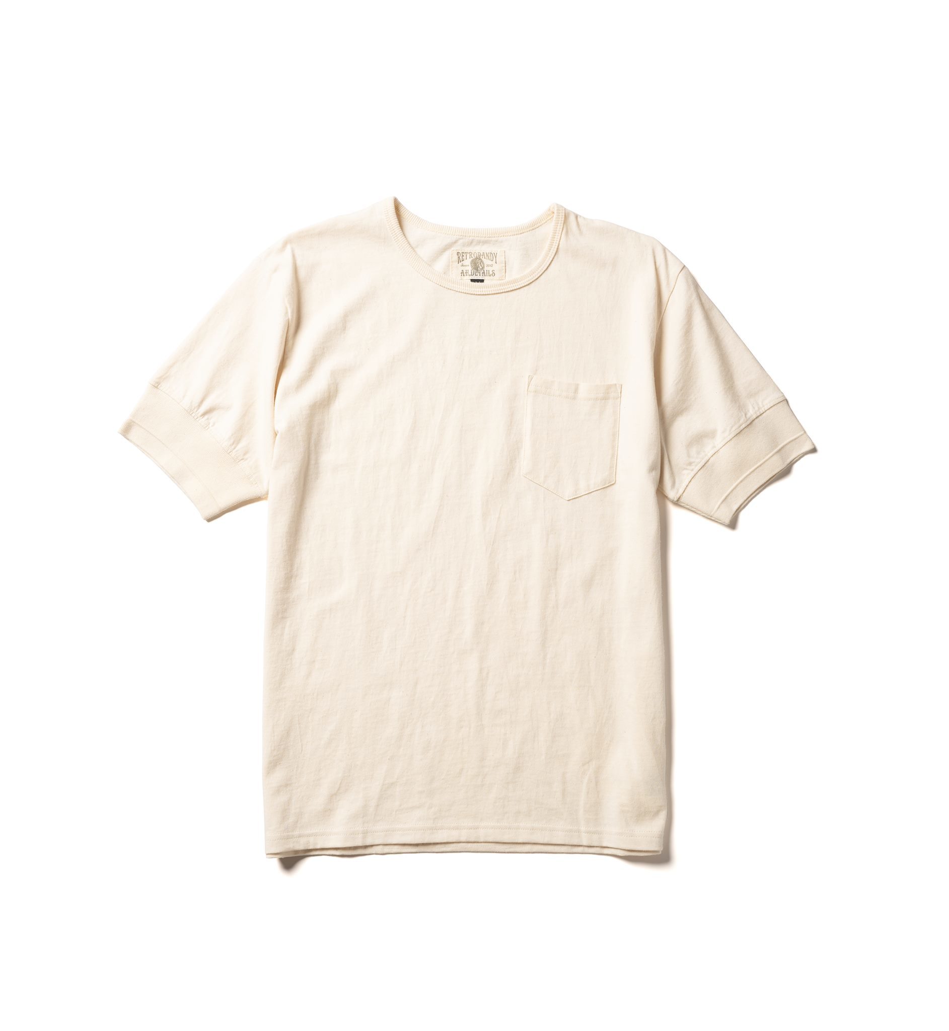 Ribbed Tee - Beige