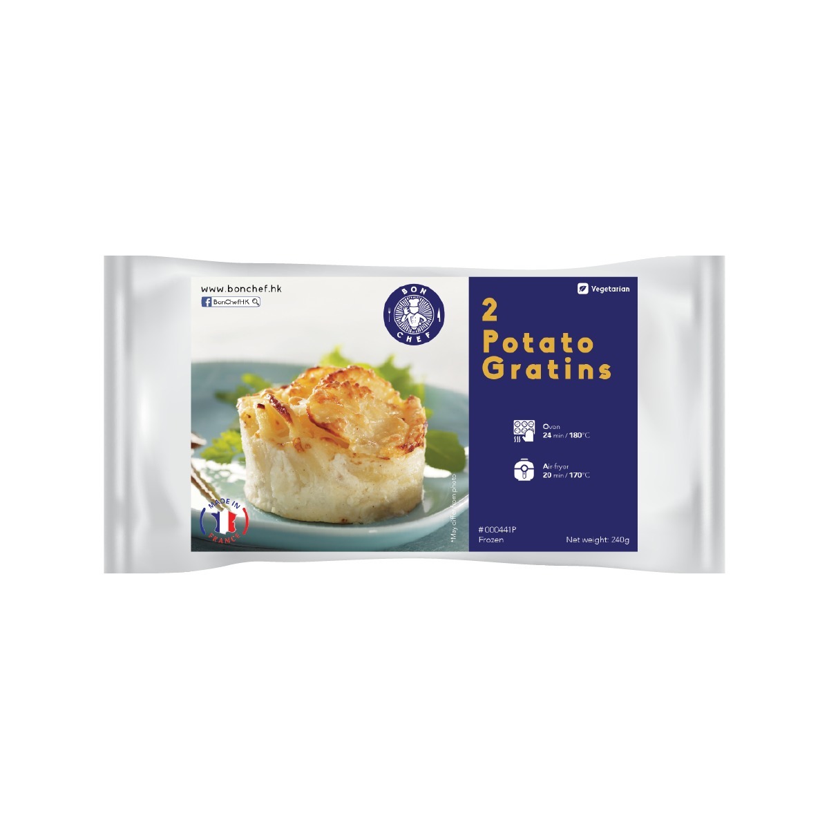 bon chef-焗芝士忌廉千層薯