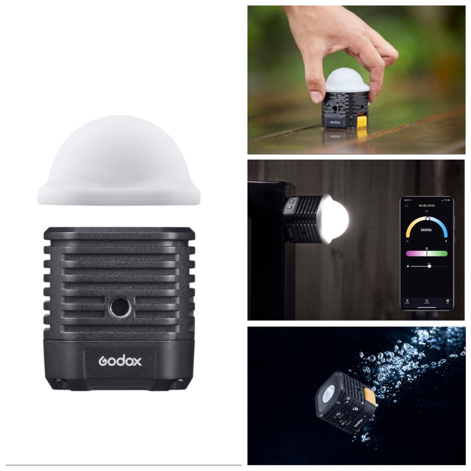 Godox WL4B Waterproof LED MINI - Rainbow Store Camera