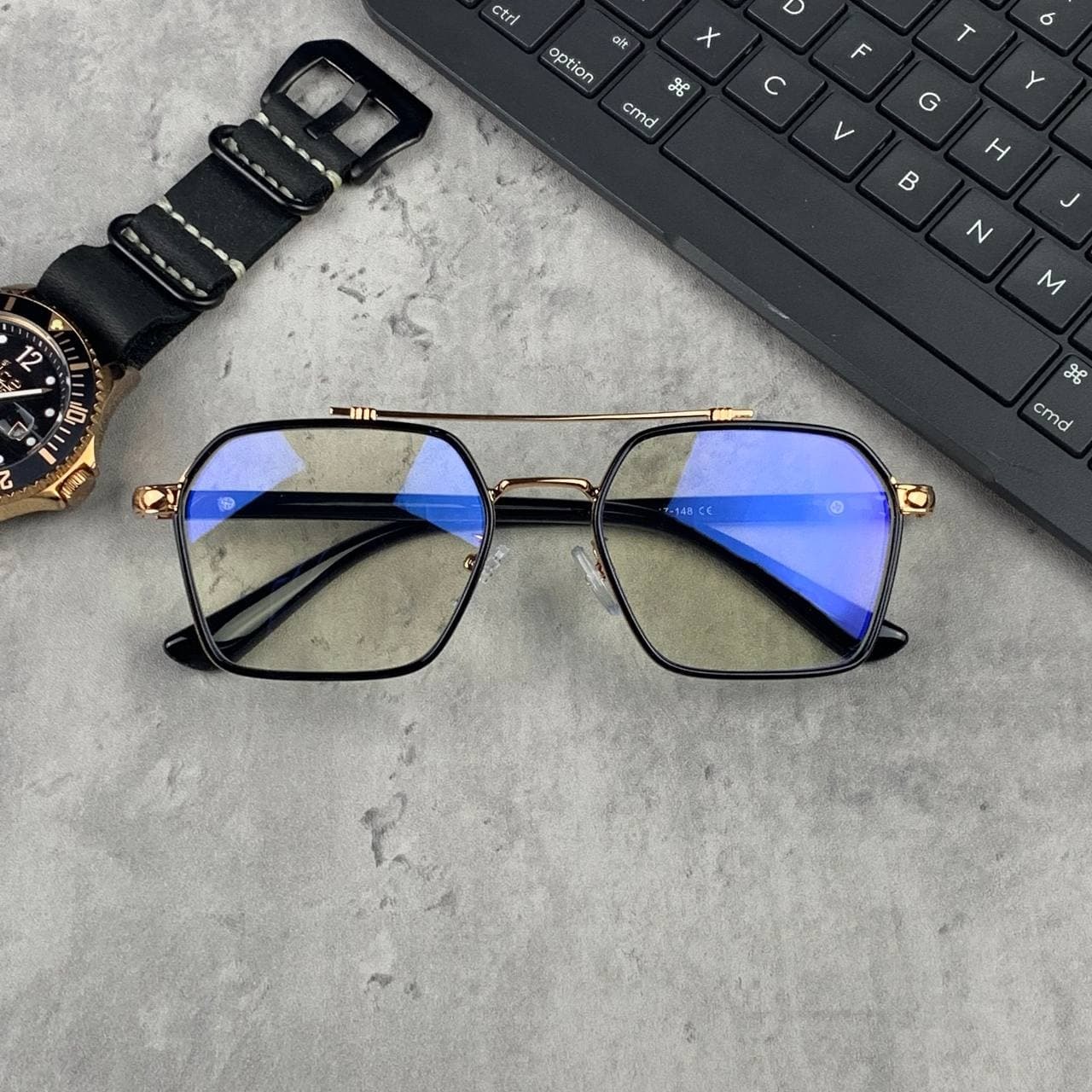 CH Inspired Square Aviator