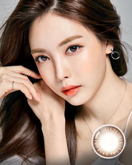 [散光] O-LENS SCL HI Choco Brown 季抛散光彩妝隱形眼鏡｜每樽1片