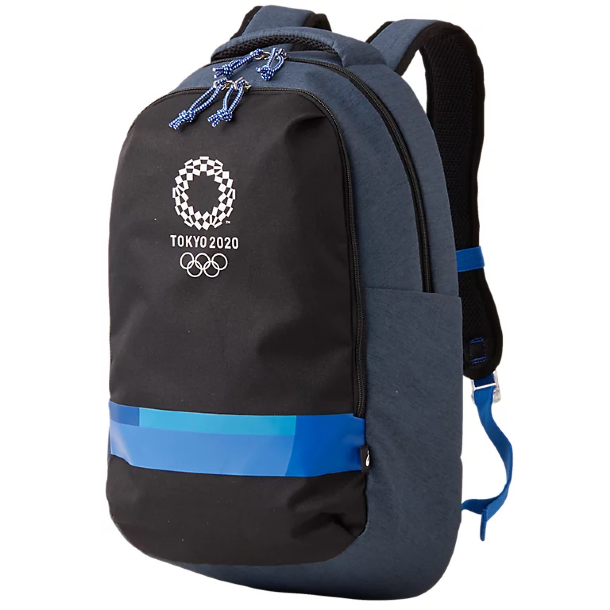 【💥Tokyo 2020 日本奧運】Asics 奧運 會徽 紀念背囊 日本直送 黑藍色