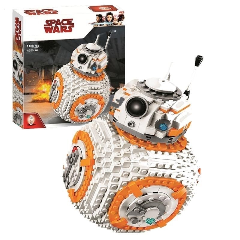 Star Wars BB-8 Custom Buildings Set Fit Lego