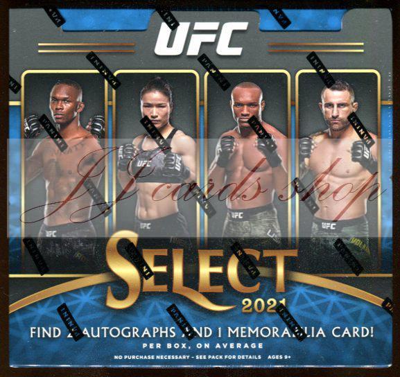 2021 Panini Select UFC HOBBY 精選系列 格鬥拳擊 收藏卡 卡盒