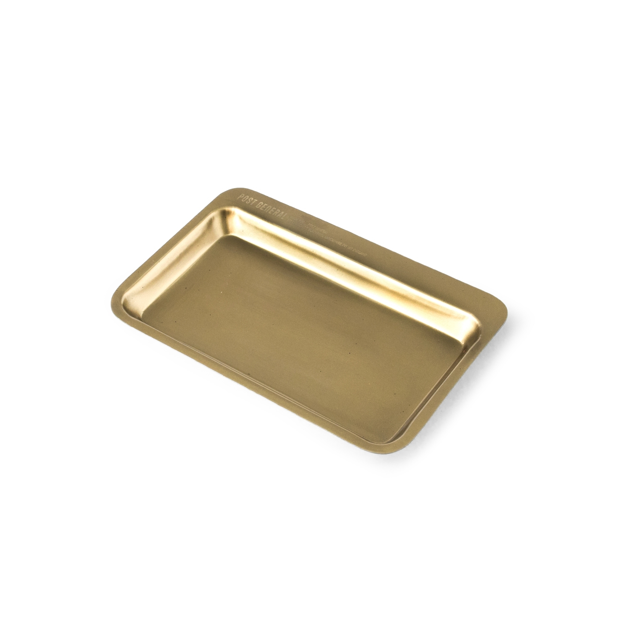 Post General GOOD VIBE TRAY RECT 黃銅方形置物盤 - L