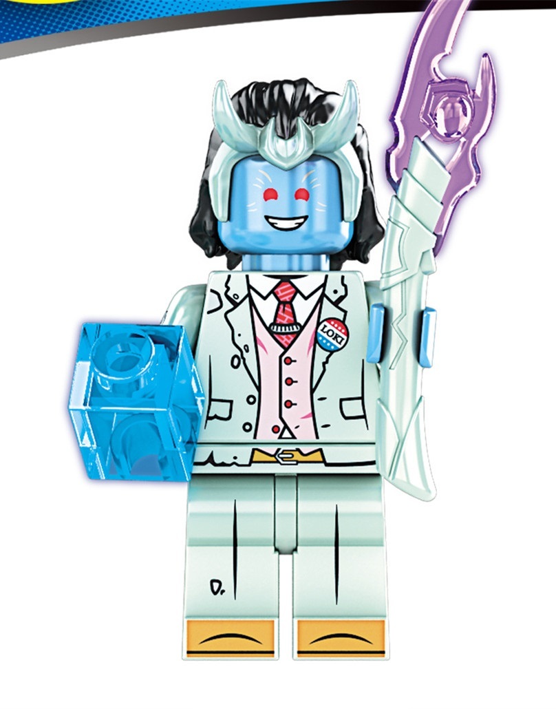 Loki Avengers Marvel Minifigures Minifigs