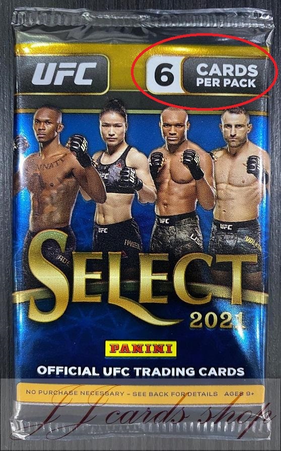 2021 Panini Select UFC HOBBY 精選系列 格鬥拳擊 收藏卡 卡包