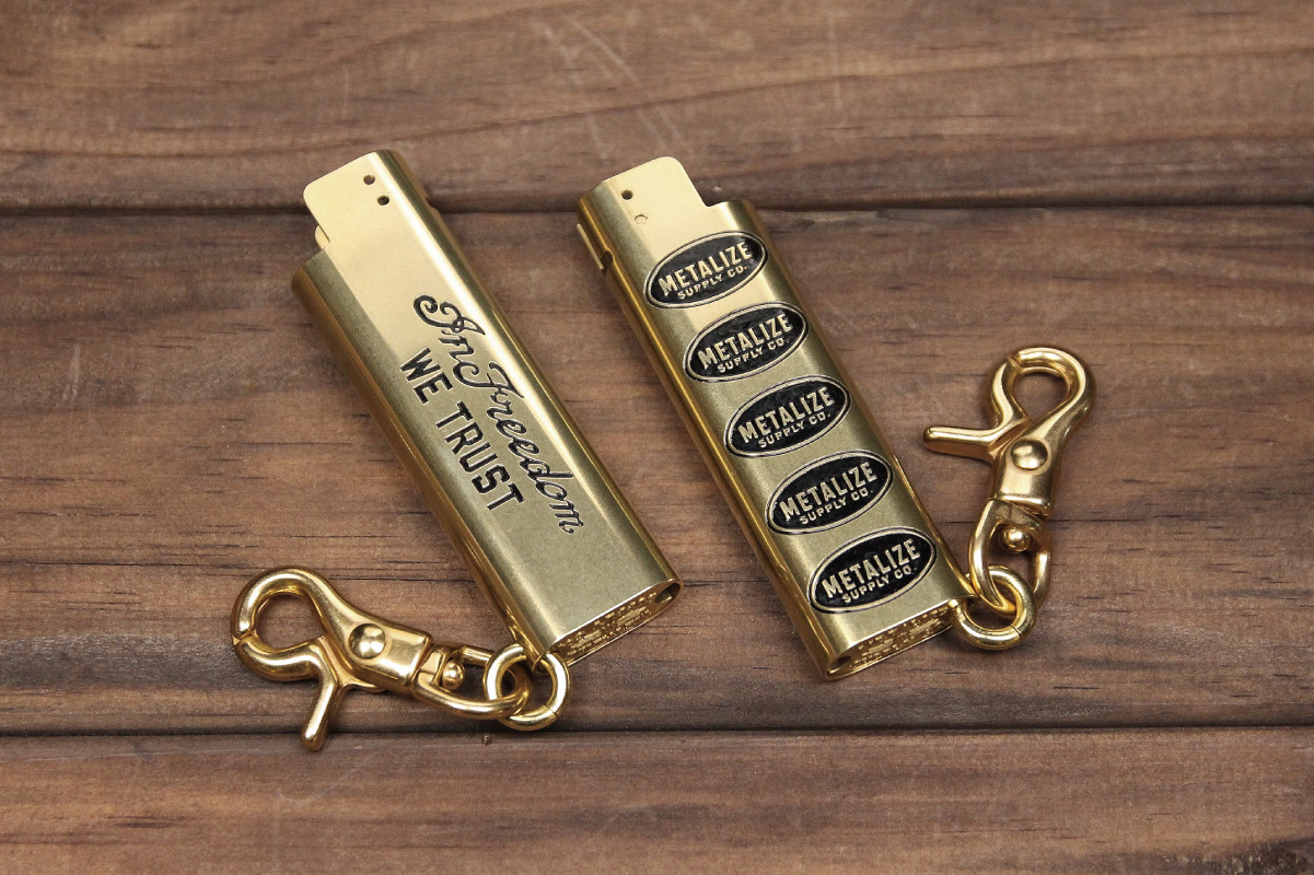 Brass lighter case trademark