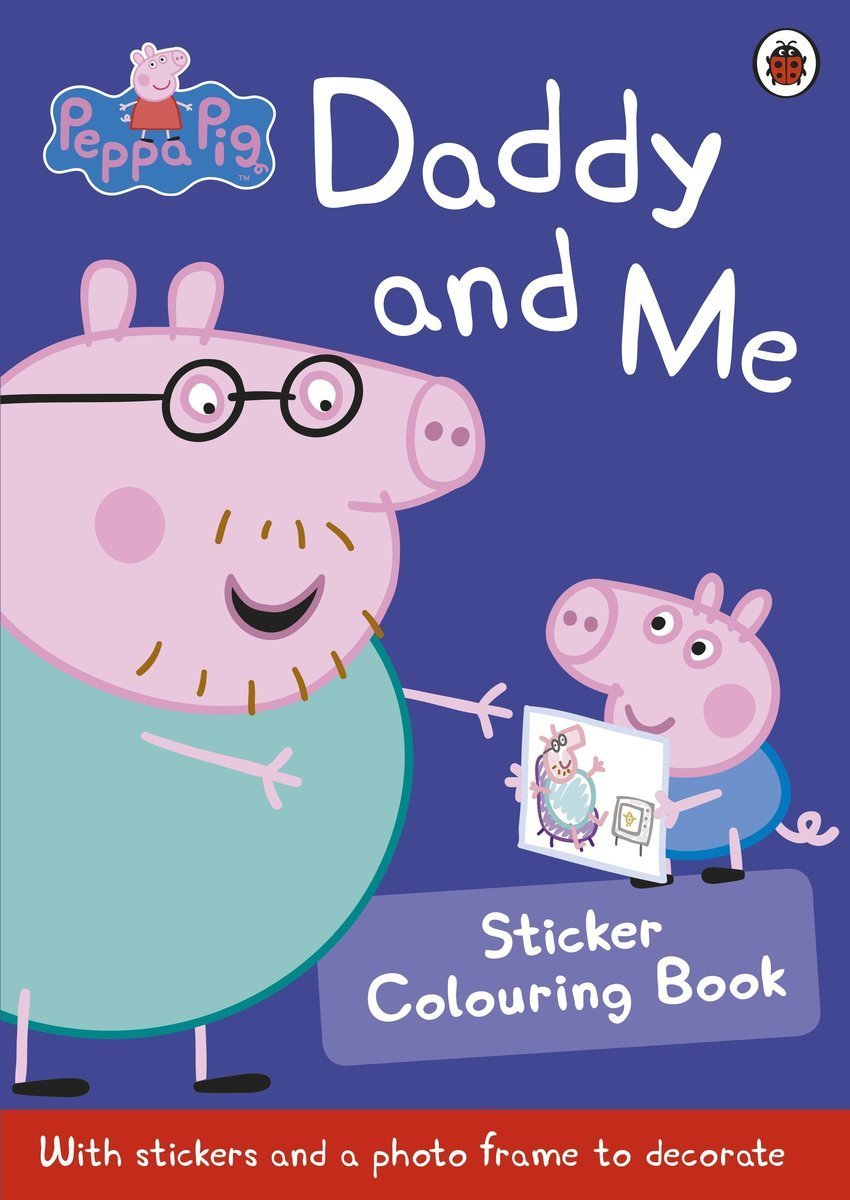 Daddy and Me | Sticker and Colouring Book