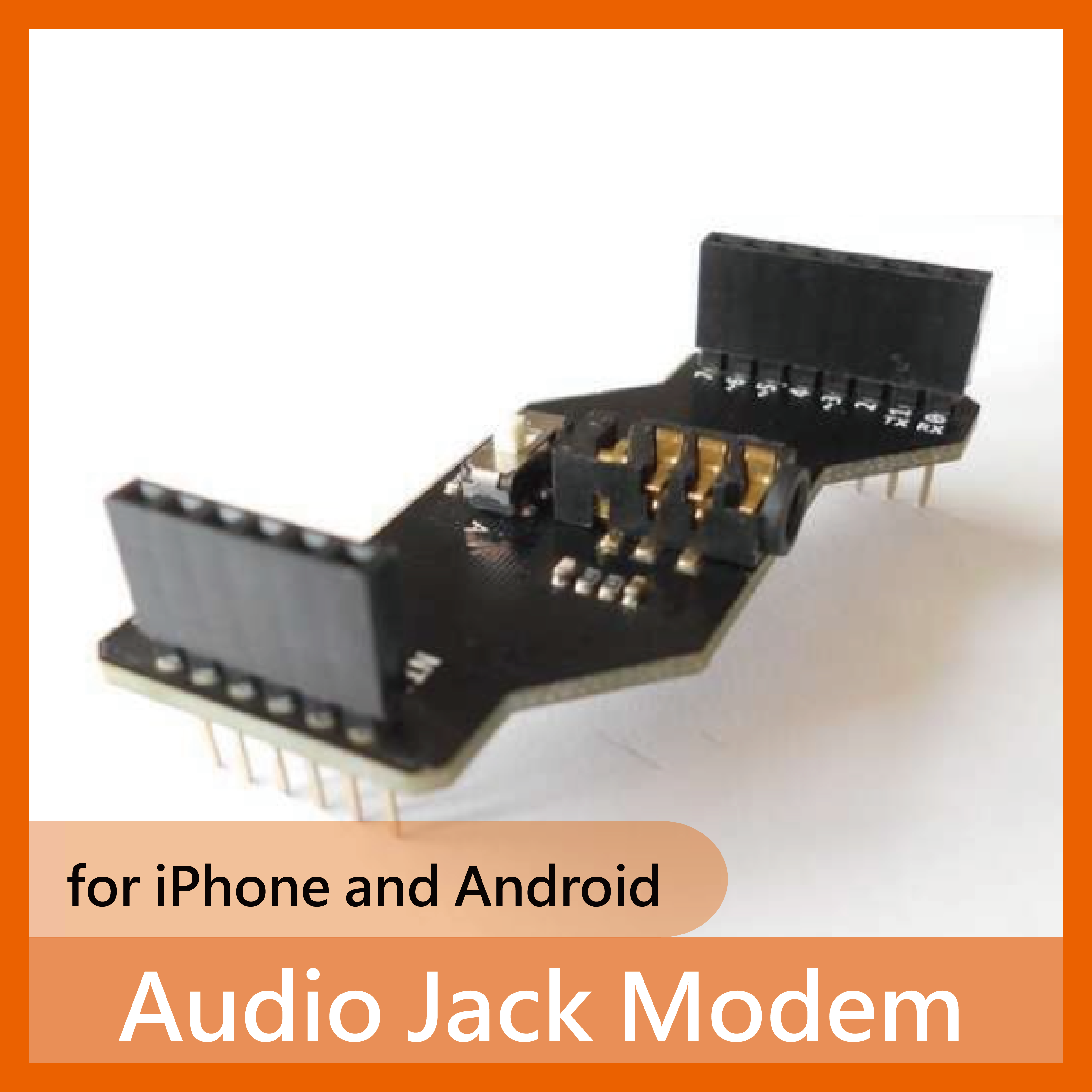 Audio Jack Modem for iPhone and Android