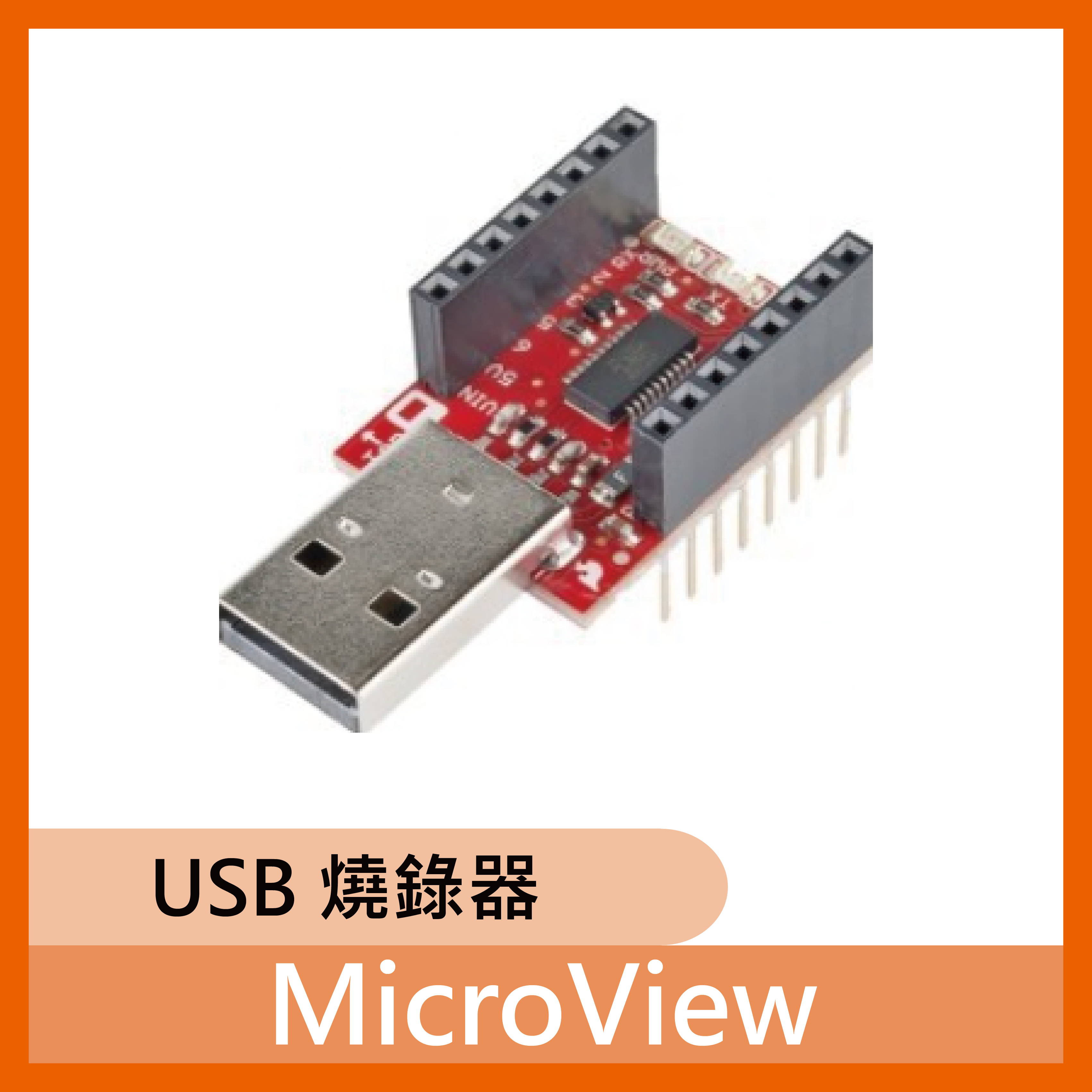 MicroView - USB 燒錄器