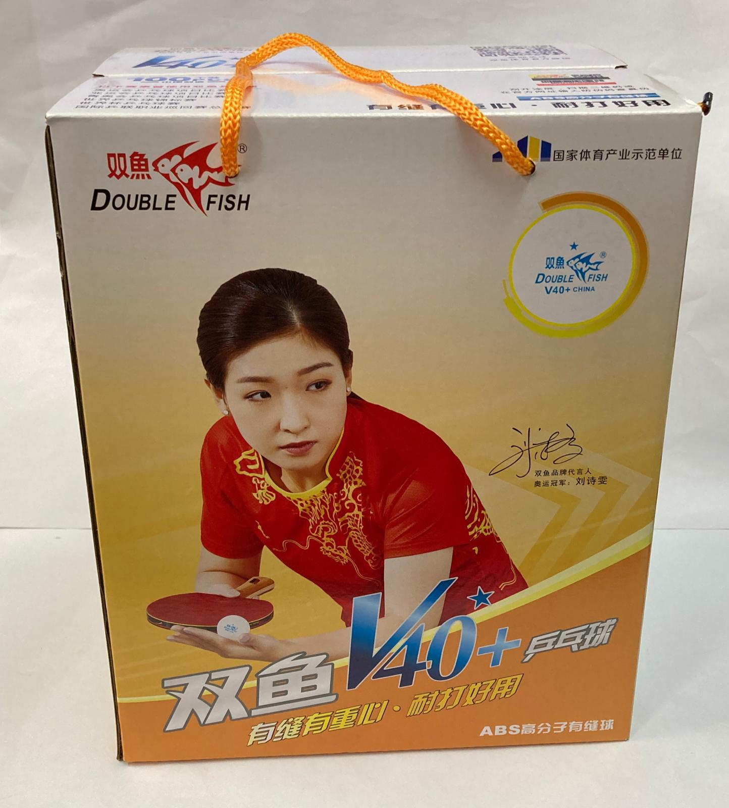 DOUBLE FISH V40+ Volant 1 StarTable Tennis Ball #V201-1