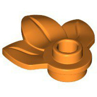 LEGO零件 植物 32607 橘色 6253884