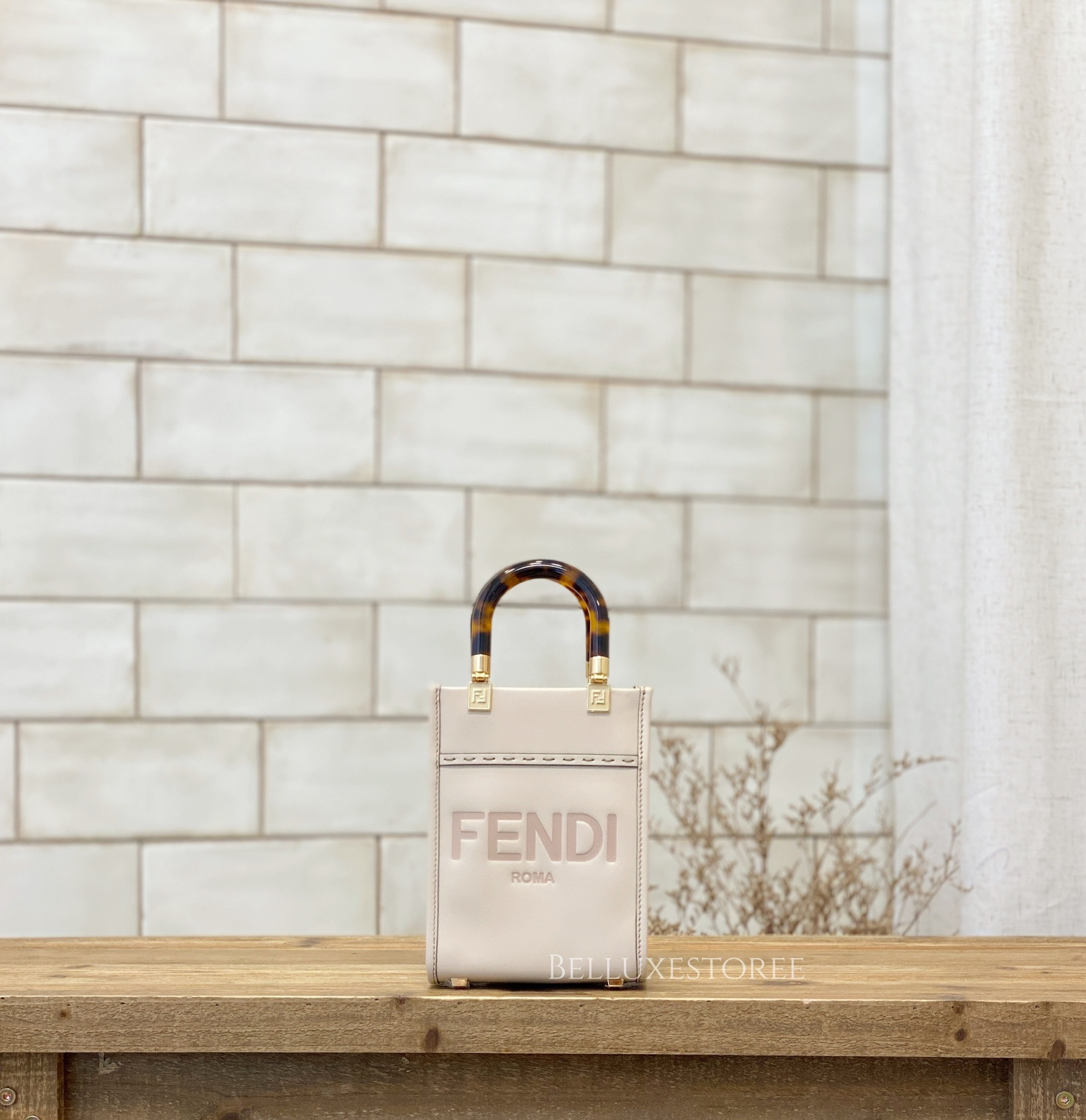 [Pre-order] Fendi mini tote pink