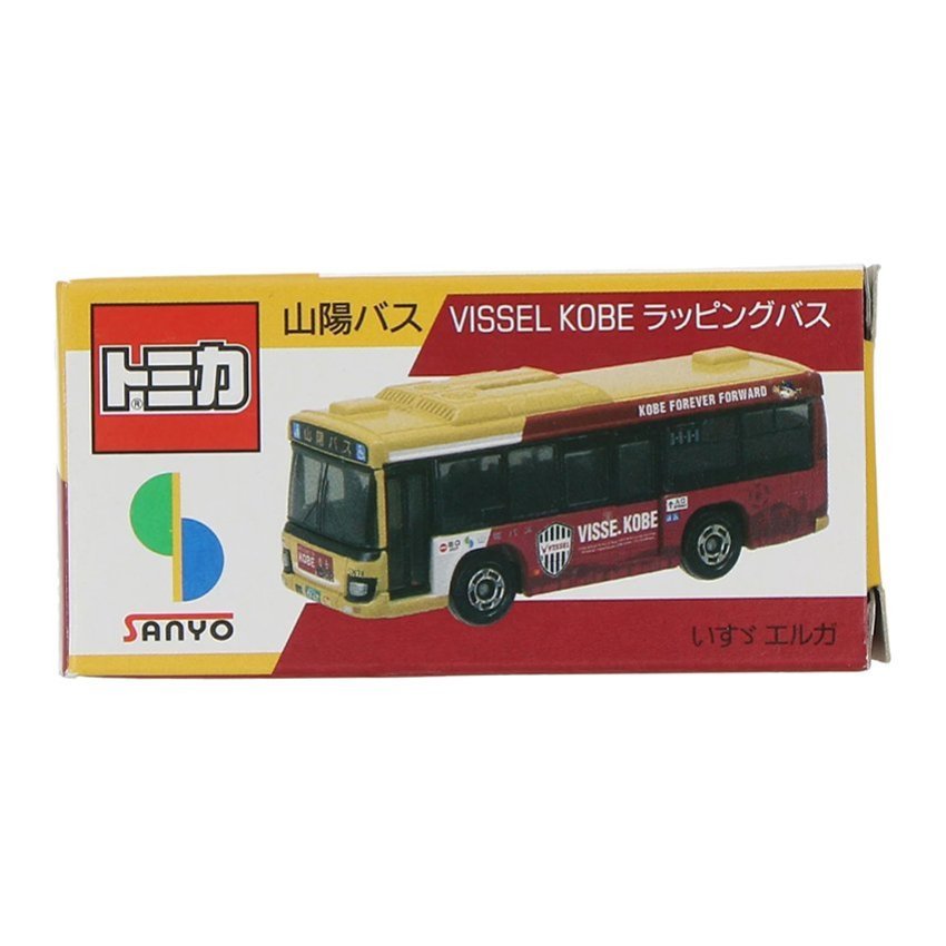 Tomica Isuzu Erga Bus 特注 VISSEL KOBE x 山陽巴士 日本球會
